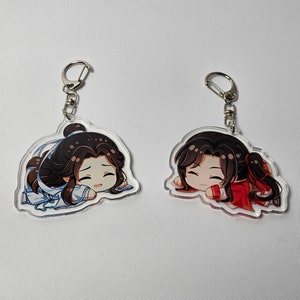Heaven Official’s Blessing Acrylic Keychains - Hua Cheng, Xie Lian - Etsy