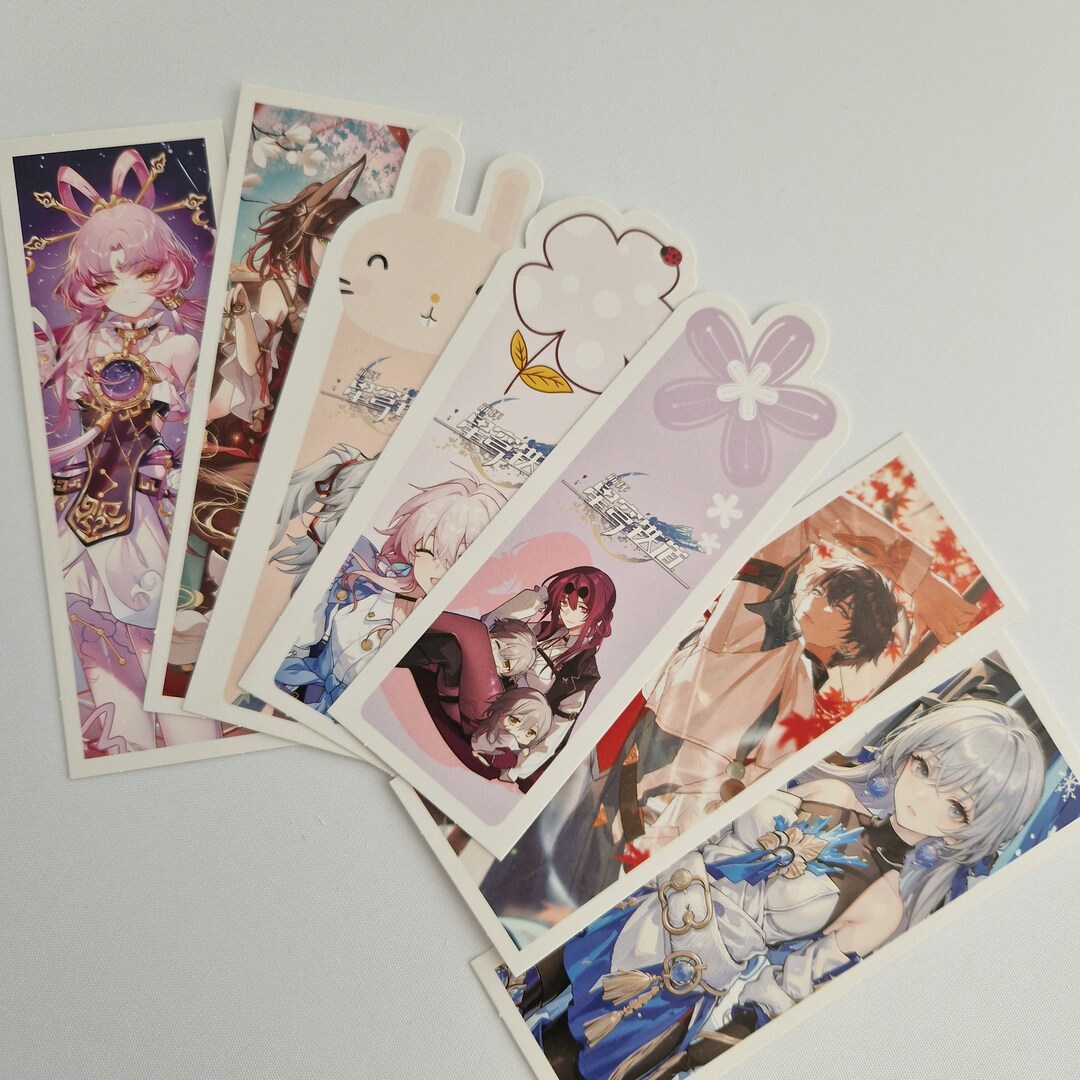 Honkai. Star Rail Bookmarks, Kafka, March 7th, Fu Xuan, Dan Heng and ...