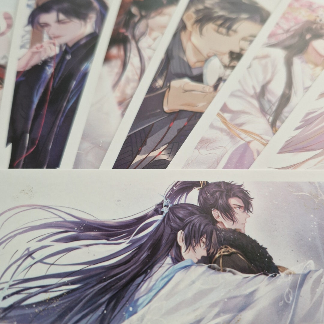 Husky and His White Cat Shizun Bookmarks, Erha He Ta De Bai Mao Shizun ...