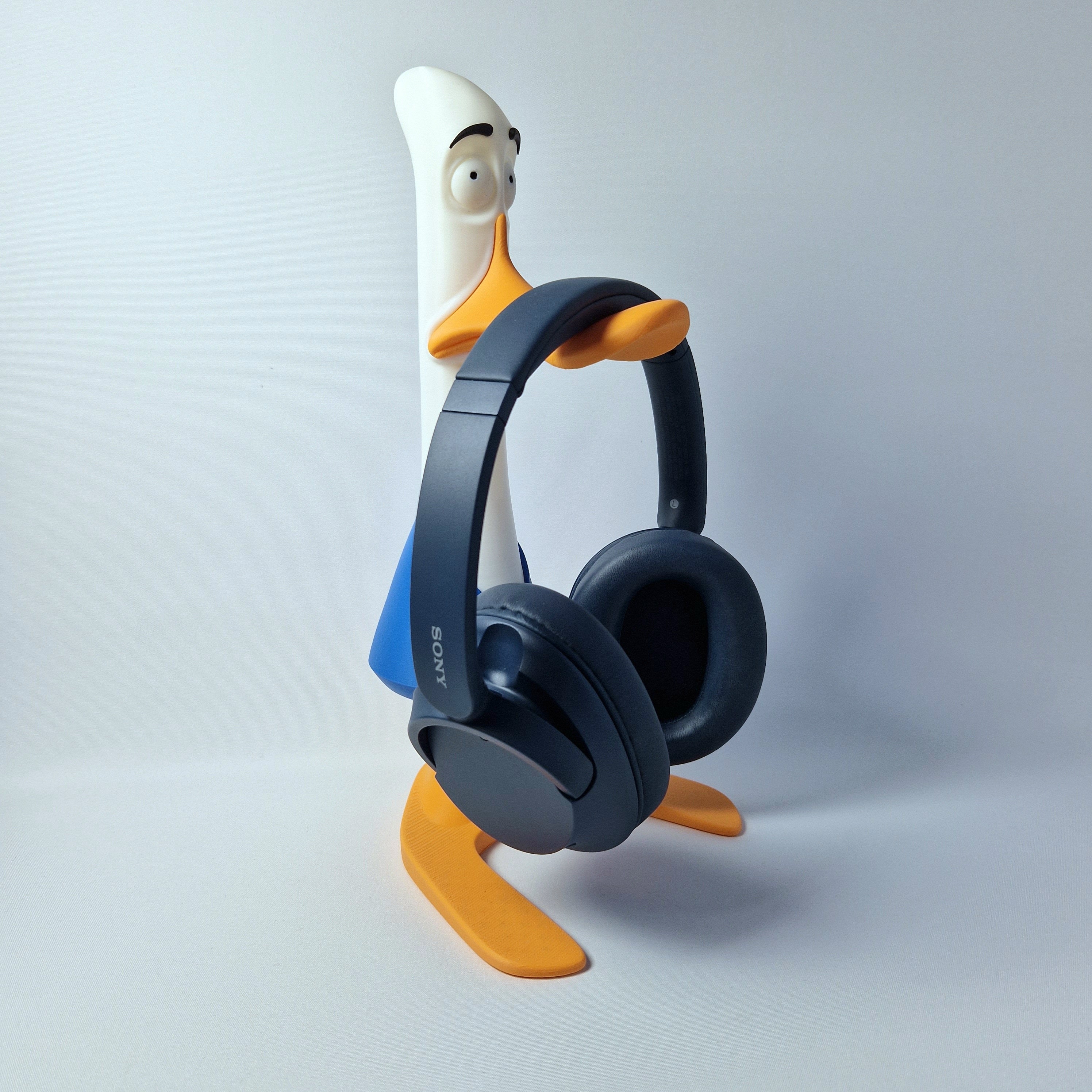 Headphones Stand, Funny Duck, Holder, Cartoon Style, 3D Print - Etsy