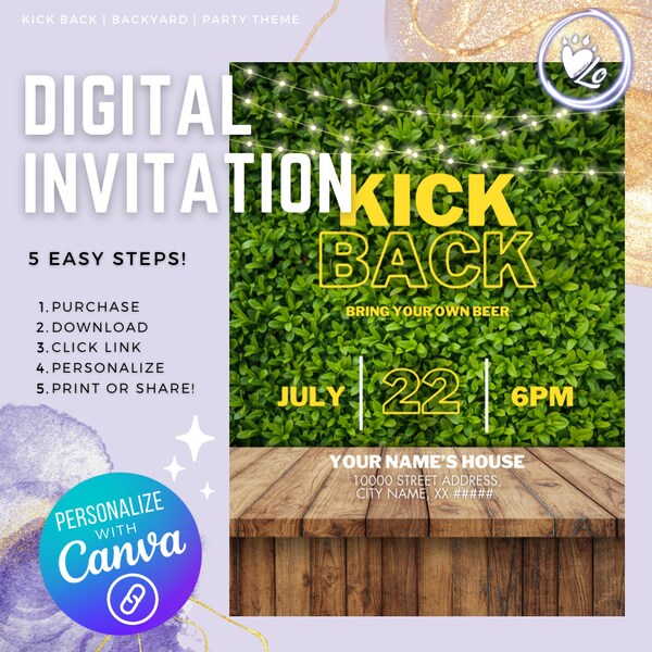 Backyard Party - Etsy