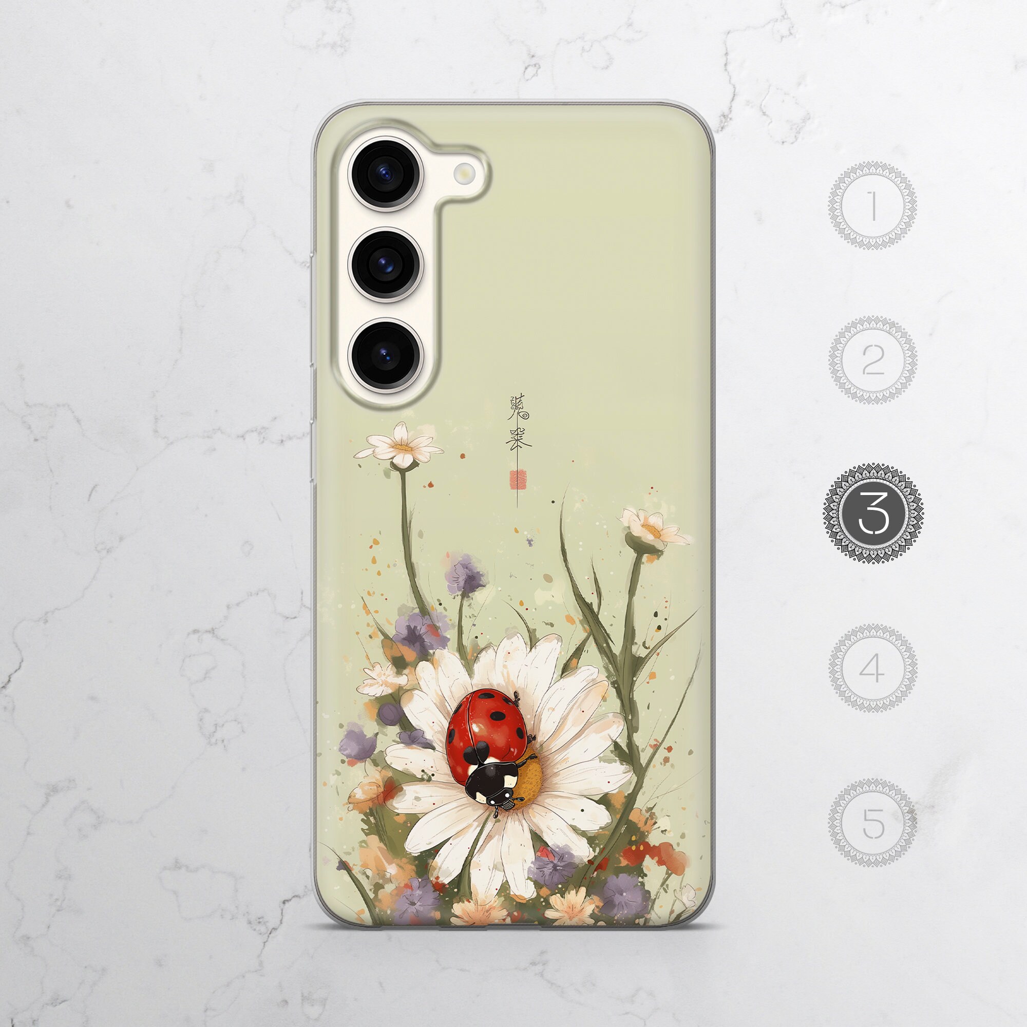 Summer Vibes Phone Case Ladybug Cover for Samsung Galaxy S24ultra ...