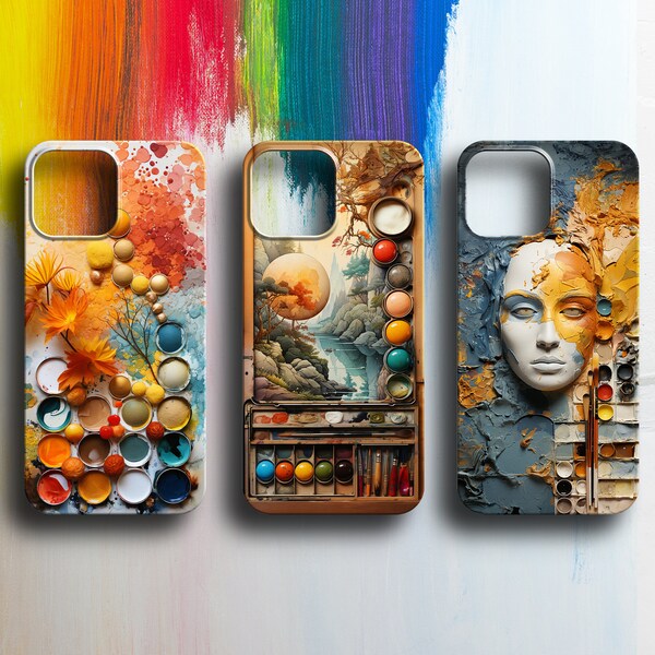Palette iPhone Case - Etsy