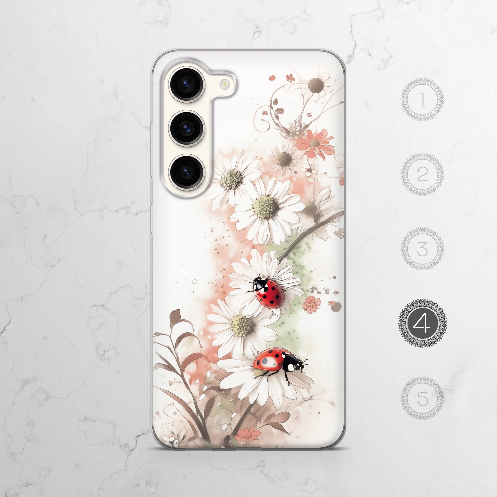 Summer Vibes Phone Case Ladybug Cover for Samsung Galaxy S24ultra ...