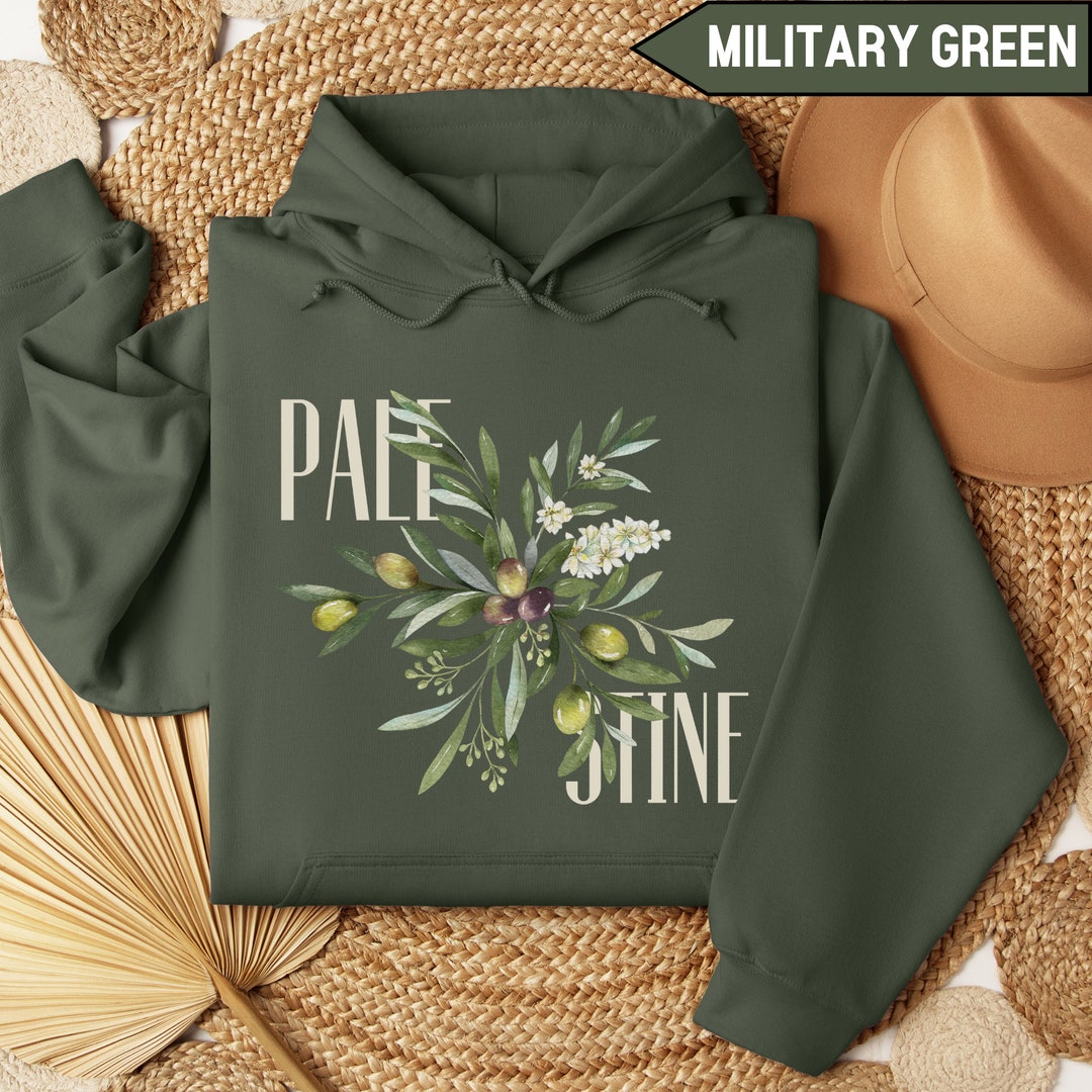 Palestine Olive Hoodie, Support Palestine Hoodie, Palestine ...