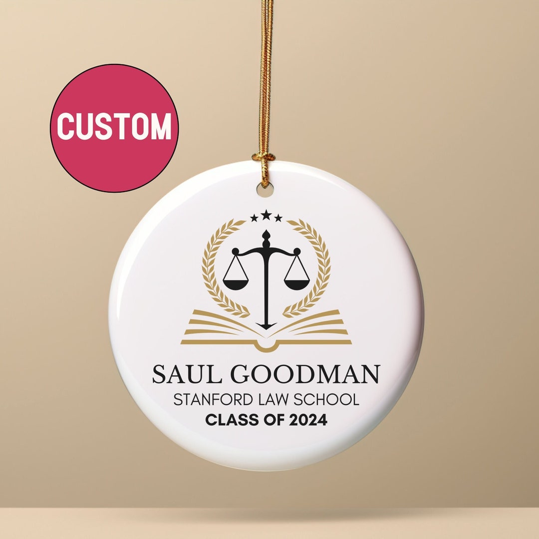 Personalized Lawyer Graduation Ornament, Custom Lawyer Ornament, Lawyer ...