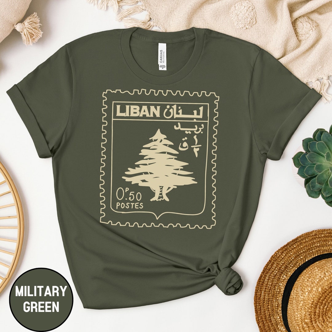 Lebanon Vintage Shirt, Support Lebanon T-shirt, Beirut Map Tee, Lebanese Flag Shirt, Free ...