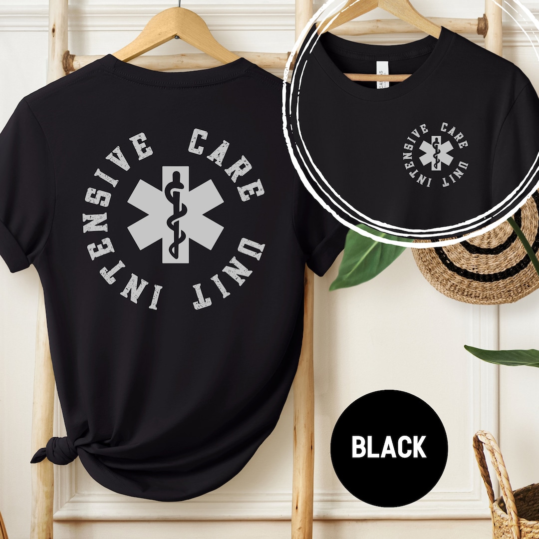 ICU Nurse Shirt Critical Care Nurse, Intensive Care Nurse Tshirt ...