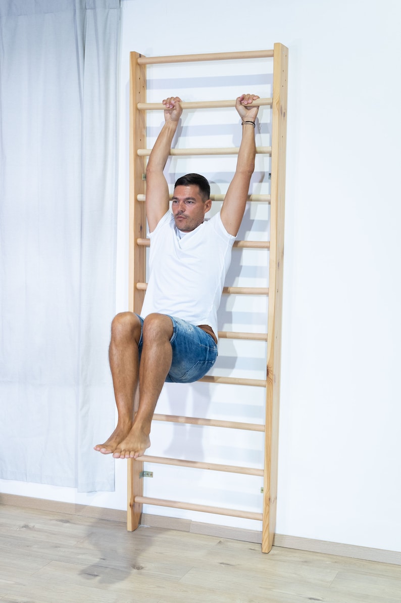 Wooden Wall Bars sport-0 Swedish Ladder Home Gym Sport Complex Ladder ...