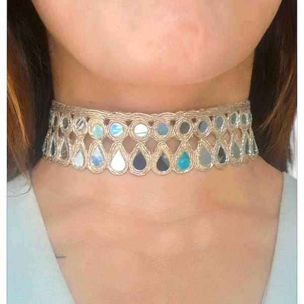 Lace Choker Necklace - Etsy