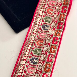 Indian Traditional Zari Sari Border for Bridal Fedtive Partry Lehnga ...