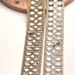 Vintage Inspired Mirror Belt Hand Embroidered Boho Waist Belt for Women ...
