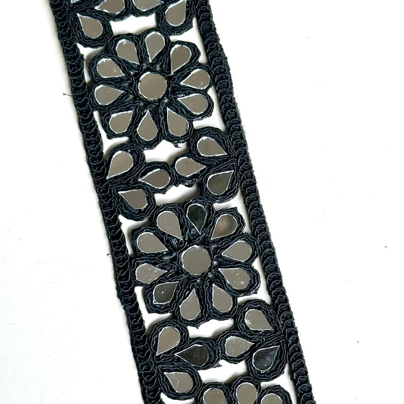 Gold Saree Trim Flower - Etsy