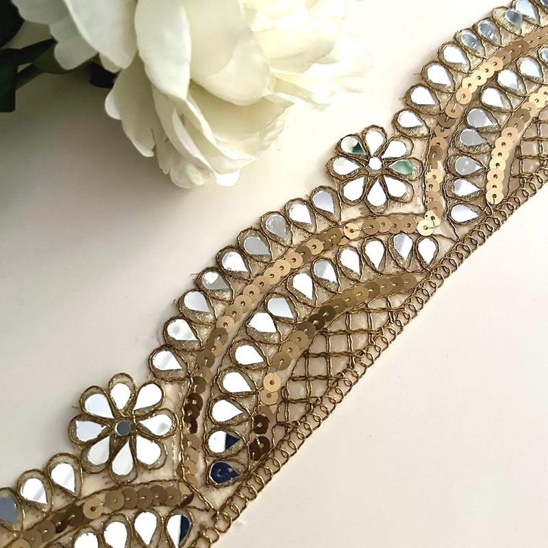 Scallop Mirror Belt - Etsy