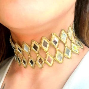 Handmade Lace Choker Necklace Unique Boho Party Jewelry for Trendy ...