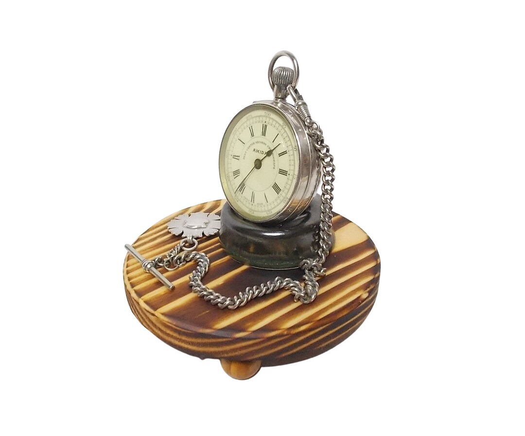 Pocket Watch Stand Rack Holder Desk Top Display Space for Fob Watch ...
