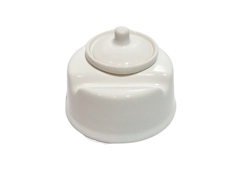 White Ceramic Inkwell With Lid Calligraphy Pen Ink Pot Inkwell - Etsy