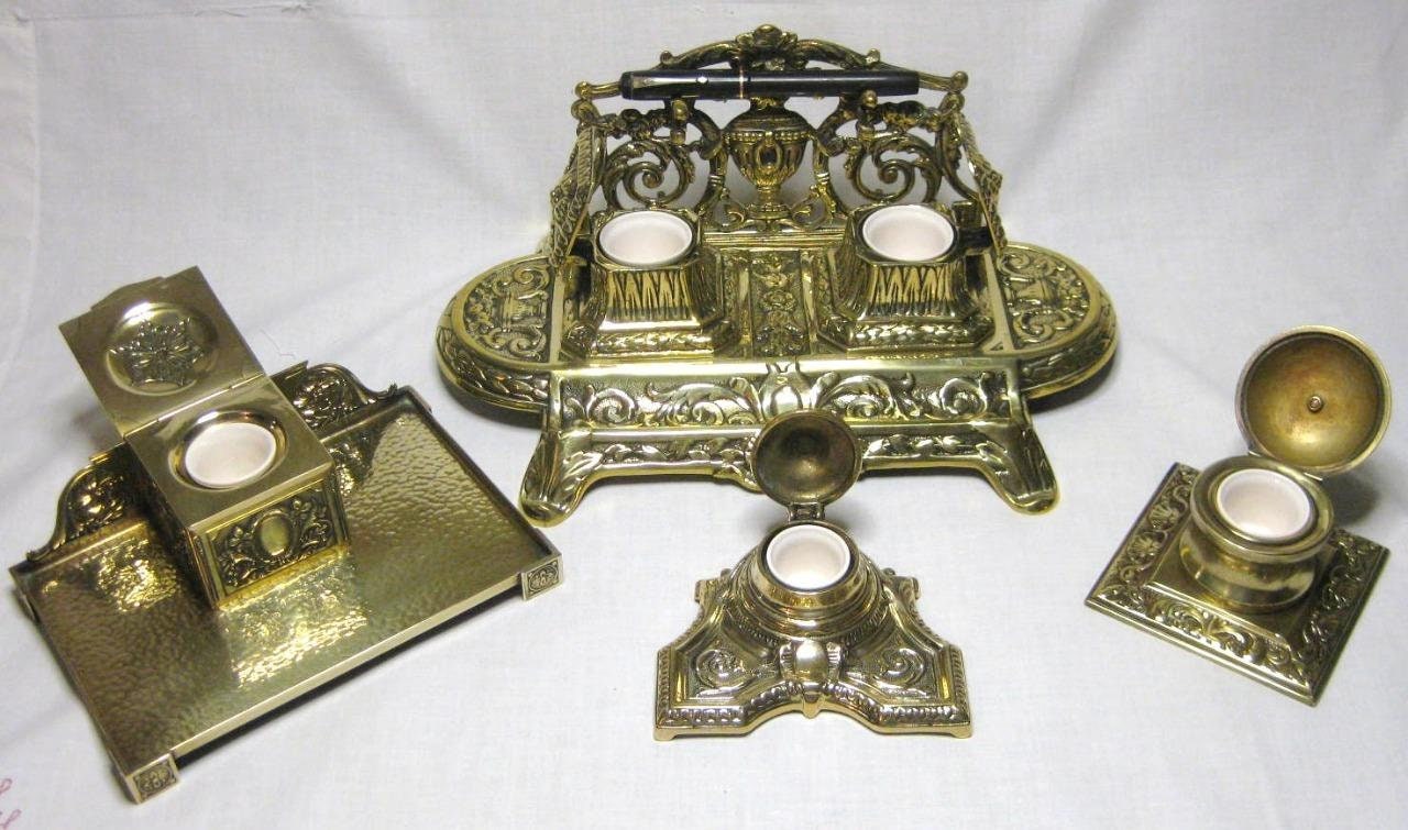 Replacement White Inkwell Insert Porcelain Ceramic China Ink - Etsy