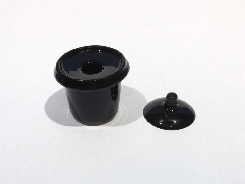 School Desk Type Inkwell Ceramic Ink Pot China Insert With Lid Choice ...