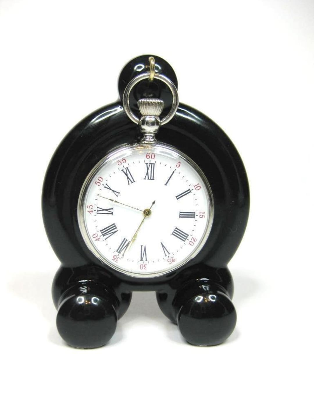 Pocket Watch Stand Ceramic Art Deco Style, Ceramic / China Pocket Watch ...