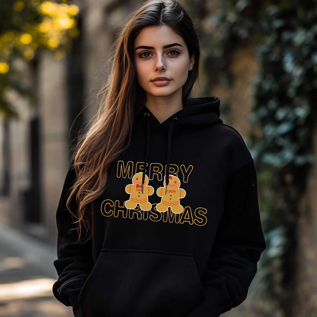 Christmas Gingerbread Man Sweatshirts, Christmas Family Sweatshirts ...