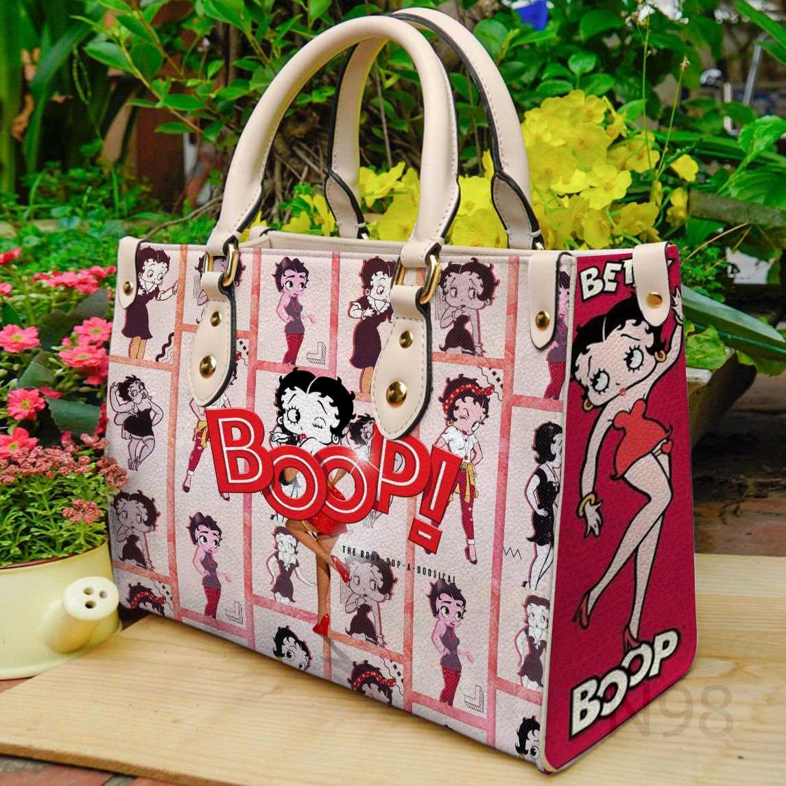 Betty Boop Leather Bag, Betty Boop Bag, Betty Boop Lover Handbag sold ...
