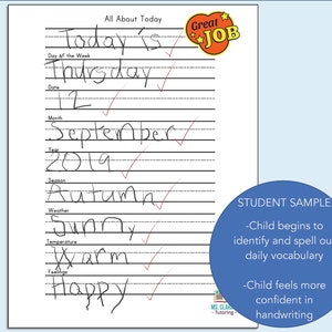 All About Today Printable, Calendar Printable, All About Today ...