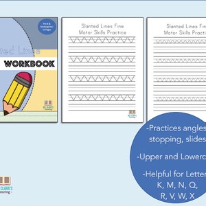 Dotted Line Fine Motor Skills Practice Printable Worksheet Pre-writing ...
