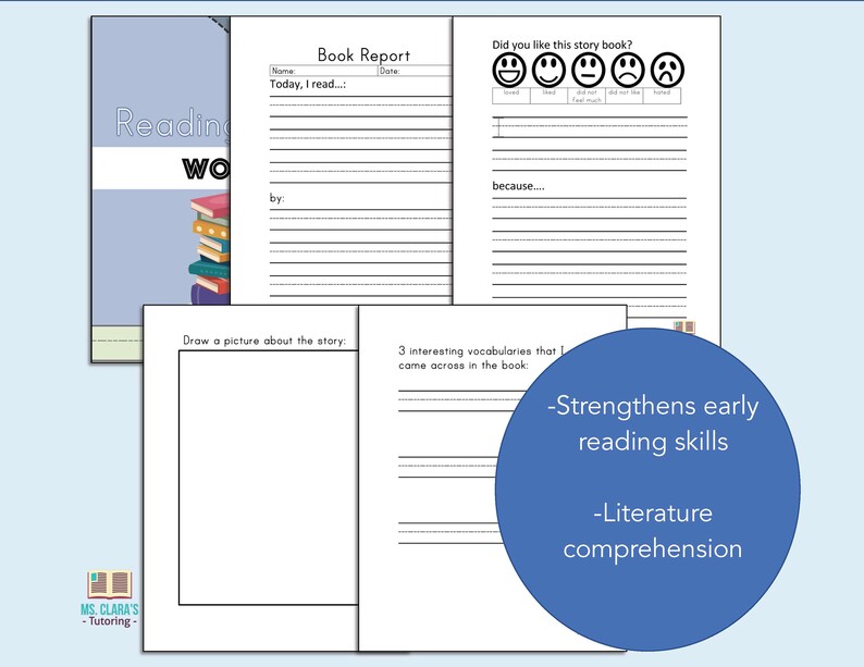 Book Report Worksheets Book Report Printable Worksheets Book Report ...