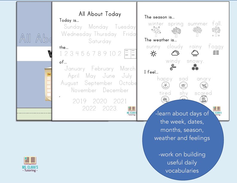 All About Today Printable Worksheet Calendar Worksheet Today is ...