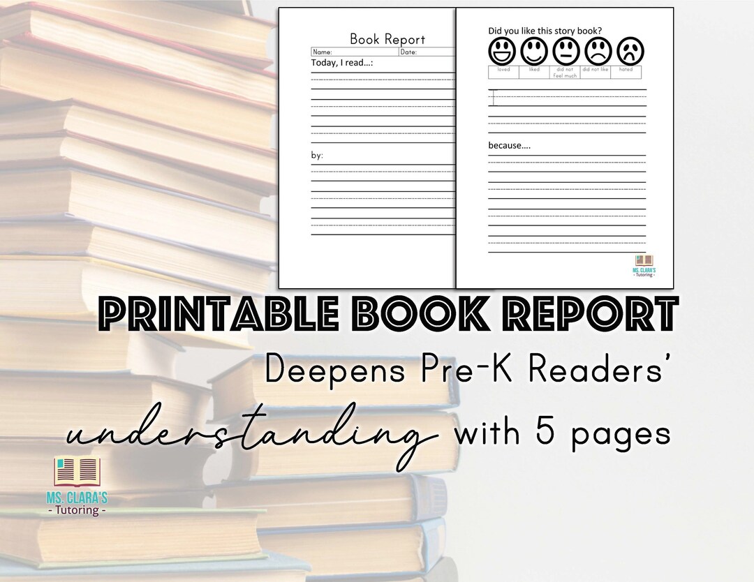 Book Report Worksheets Book Report Printable Worksheets Book Report ...