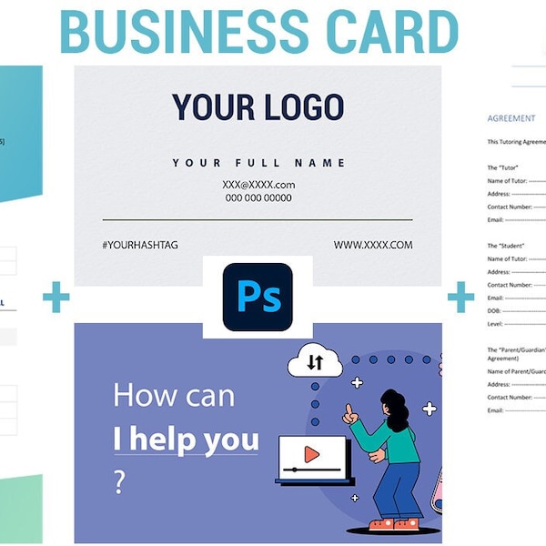 Tutor Business Card - Etsy