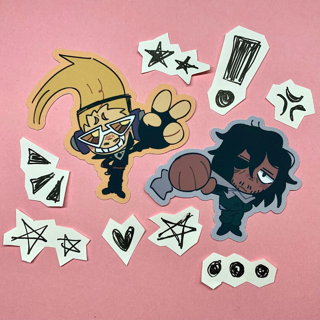 Erasermic Mha Stickers - Etsy