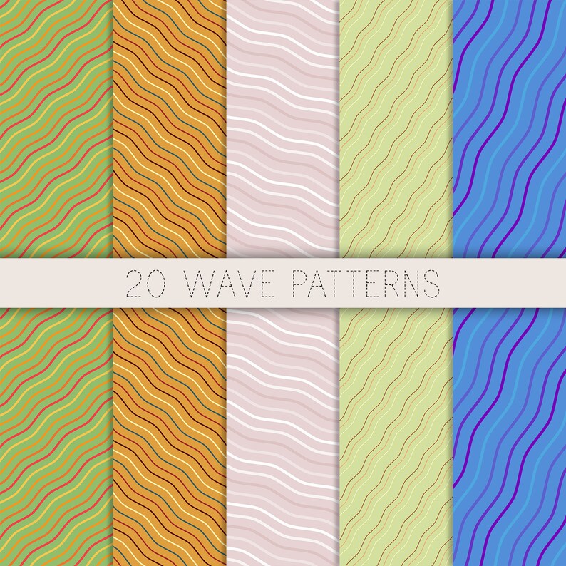 20 Waves Pattern Backgrounds, Background, Patterns, Wave Patterns, DIY ...