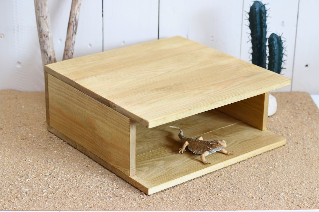 Natural Wood Reptile Hide. Bearded Dragon Gifts and Accessories ...