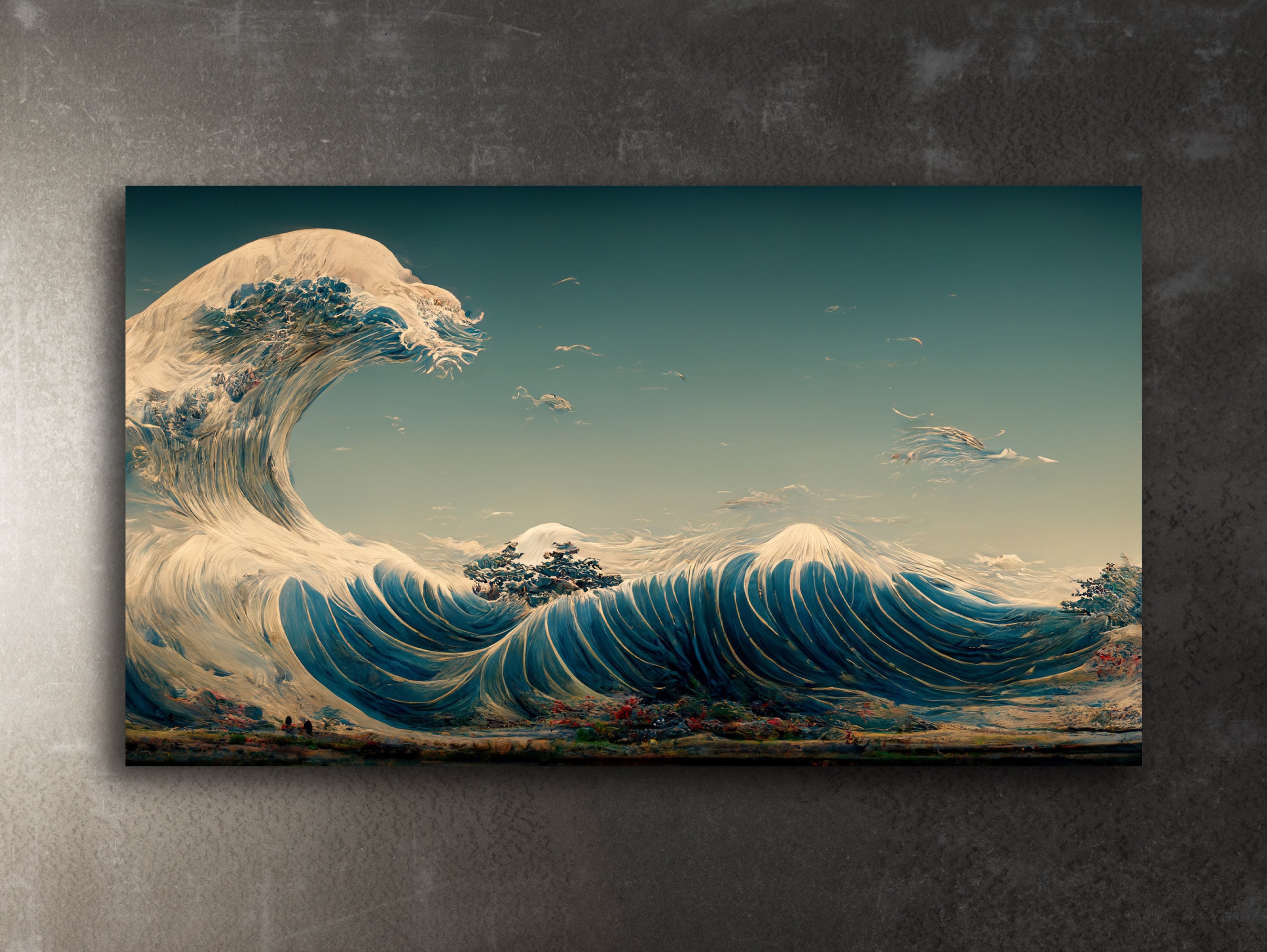 The Great Wave Painting