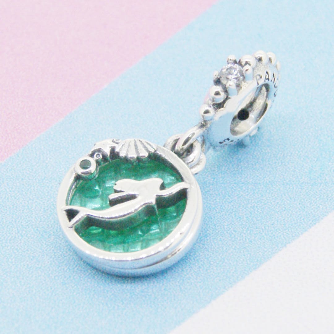 Pandora Ariel Dangle Pendant Charm Silver S925 ALE - Etsy