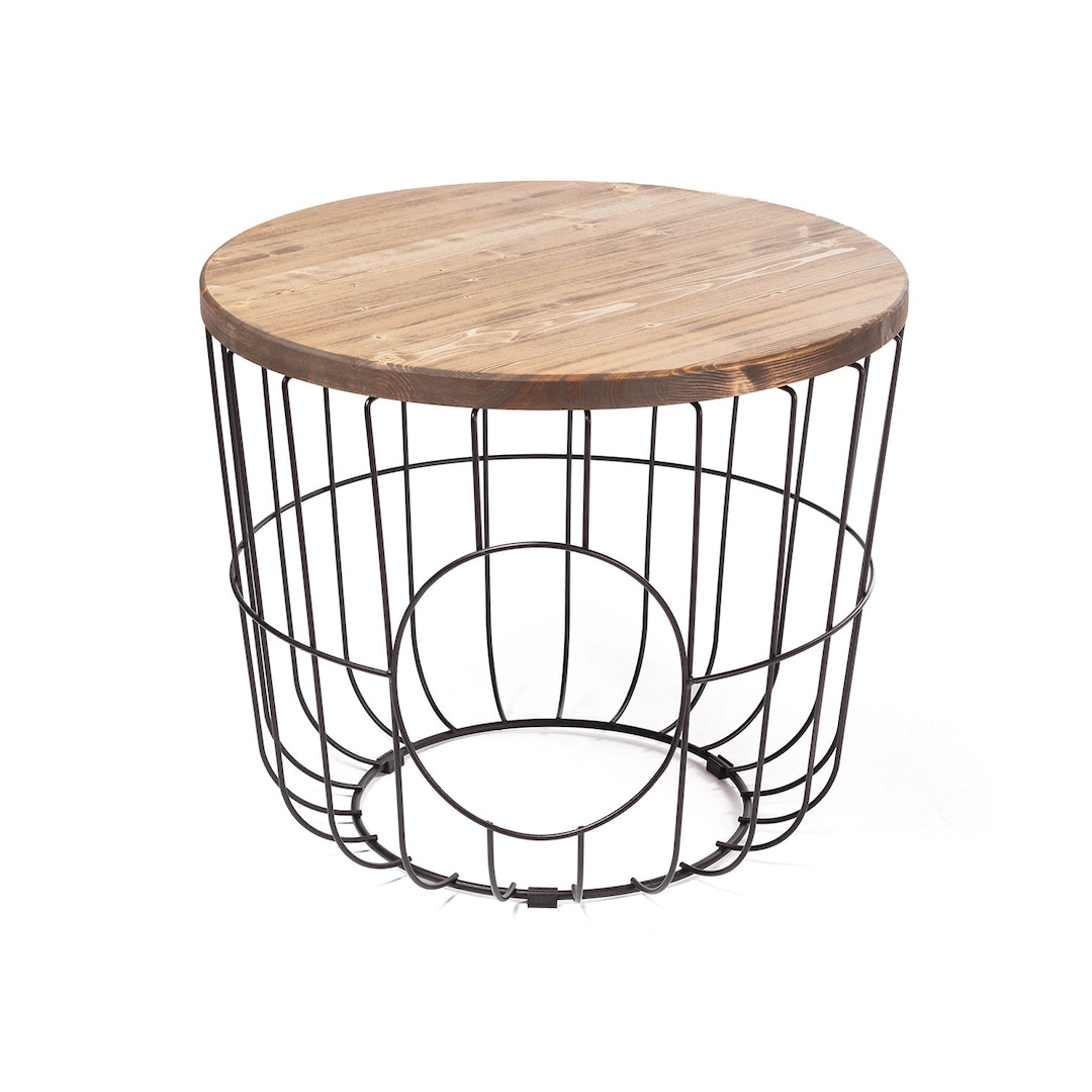 Metal Cat Coffee Table, 2-in-1 Cat Side Table and Cat Bed, Cat Cave ...