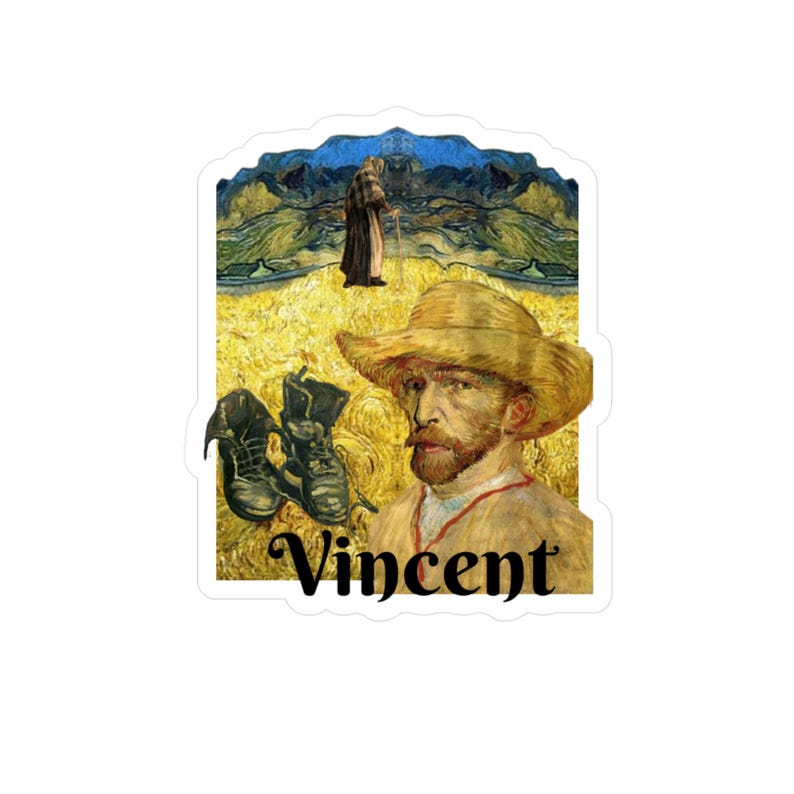 Vinyl Sticker / Decal - Vincent Van Gogh Collage of Paintings - Reaper ...