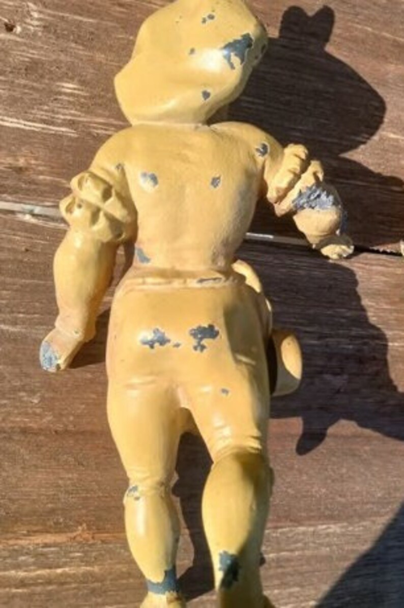 1800s Antique Jester Iron Metal Figures Unique Folk Art? Musicians - Etsy