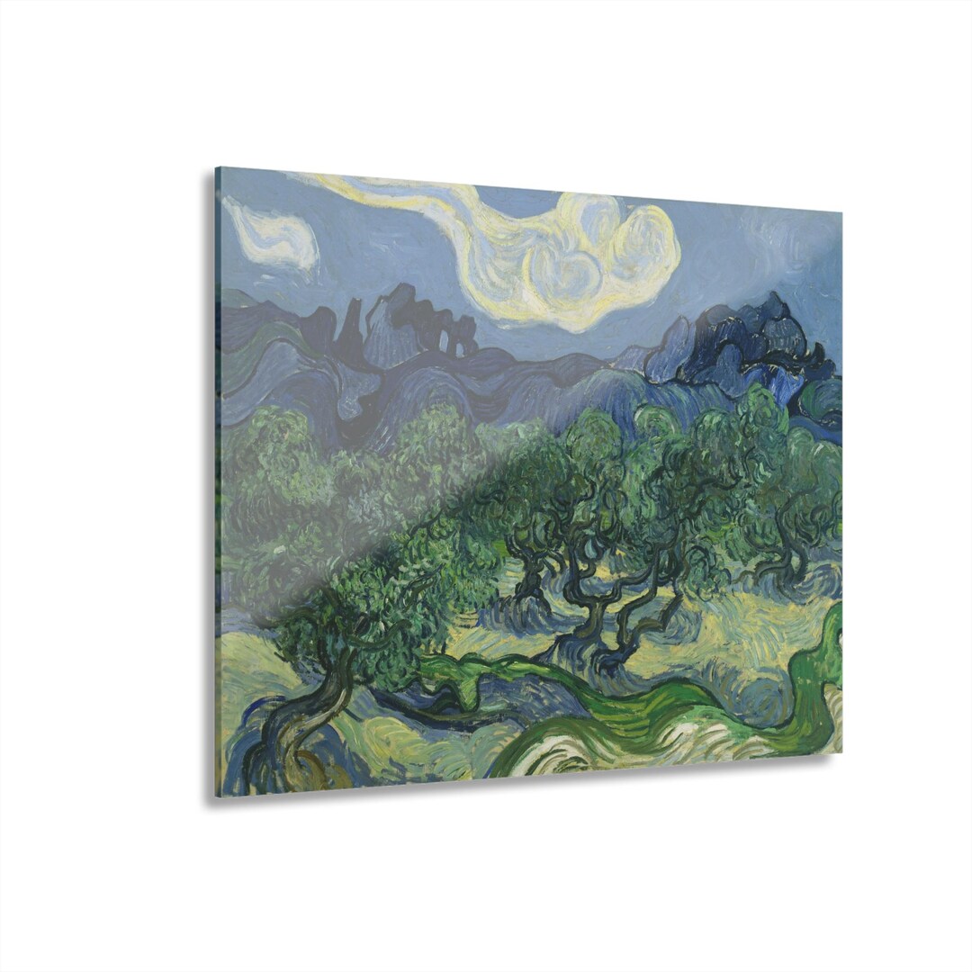 Acrylic Prints (french Cleat Hanging) - Vincent Van Gogh Olive Trees ...