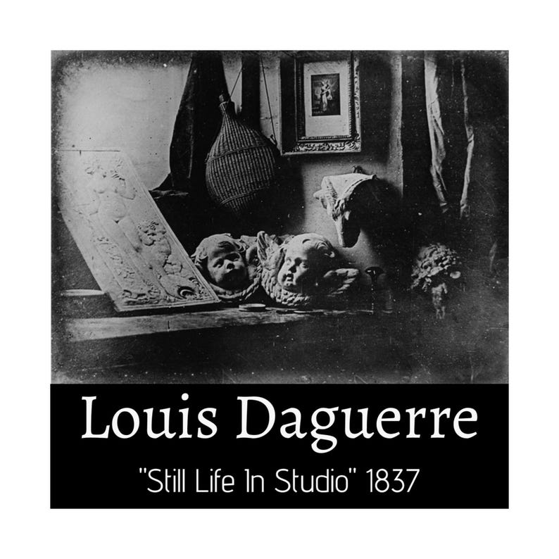 The Oldest Daguerreotype in the World Louis Daguerre "still Life in ...
