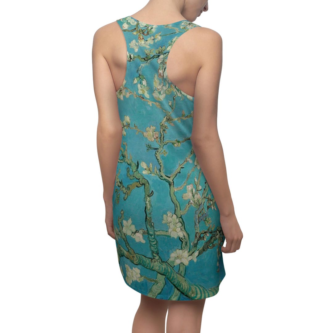 Women's Racerback Dress - Vincent Van Gogh Almond Blossom Famous Tree ...