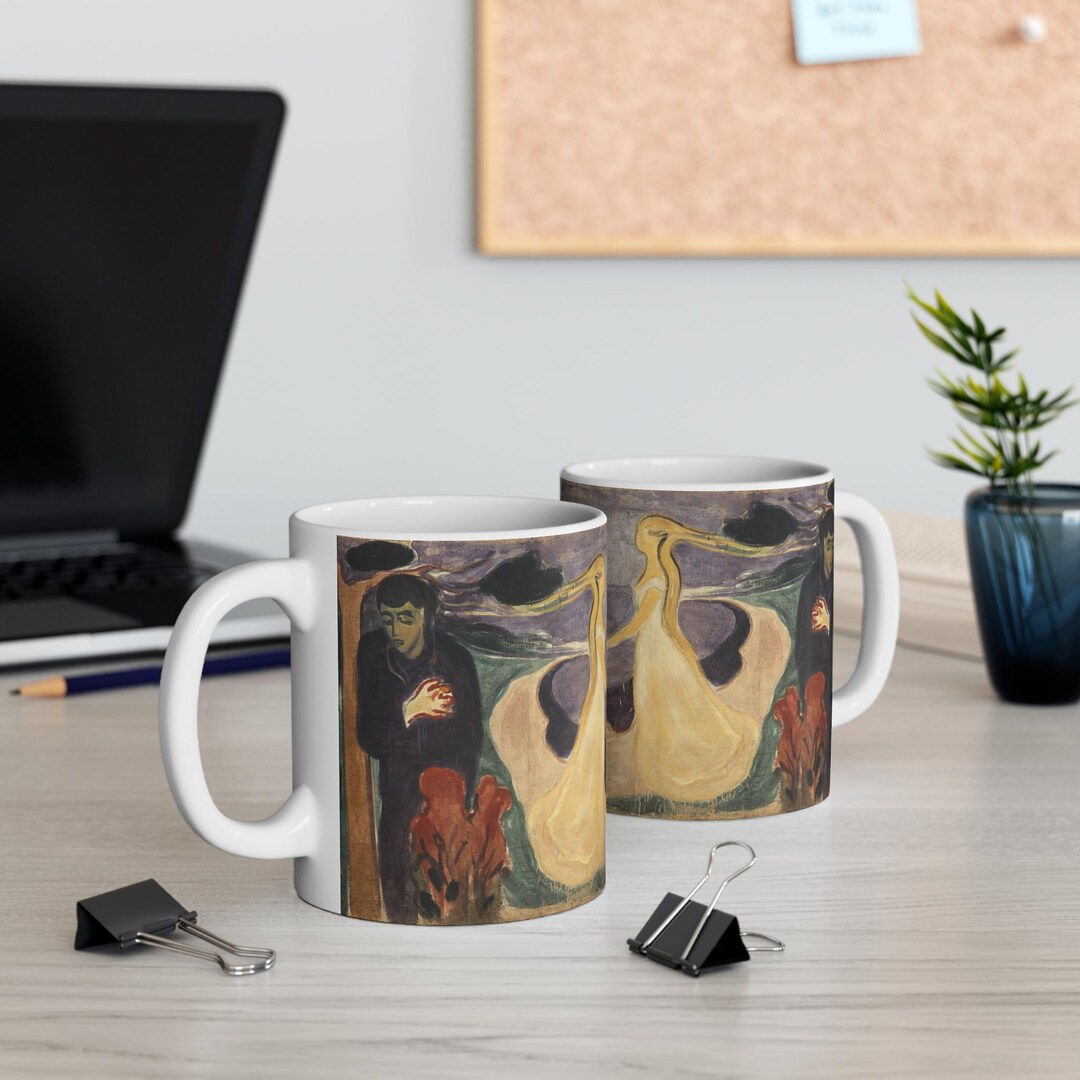 Mug 11oz - Edvard Munch " Separation " Iconic Painting Famous Artist ...
