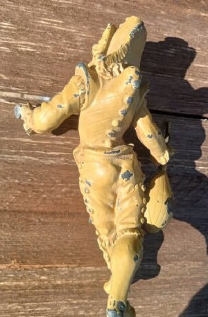 1800s Antique Jester Iron Metal Figures Unique Folk Art? Musicians - Etsy