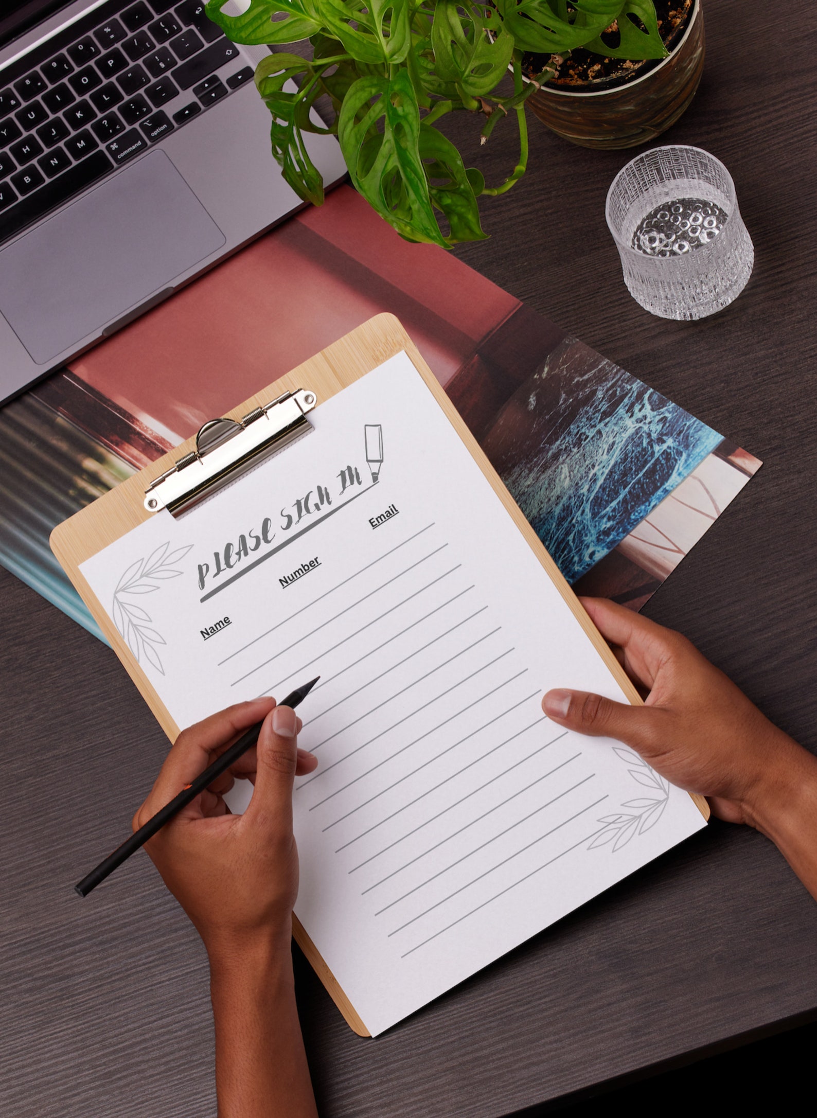 Printable Sign in Sheet, Sign up Sheet, Sign in Form, Event Sign in ...