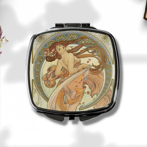 Alphonse Mucha Vintage Mirror - Etsy