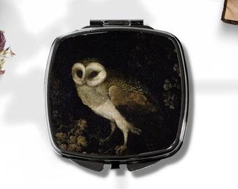 Owl Pocket Mirror - Etsy