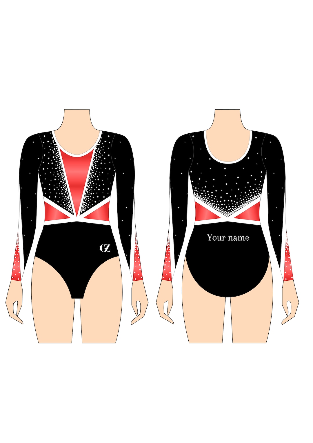 Customizable Gymnastics Leotard for Girl Birthday / Christmas - Etsy