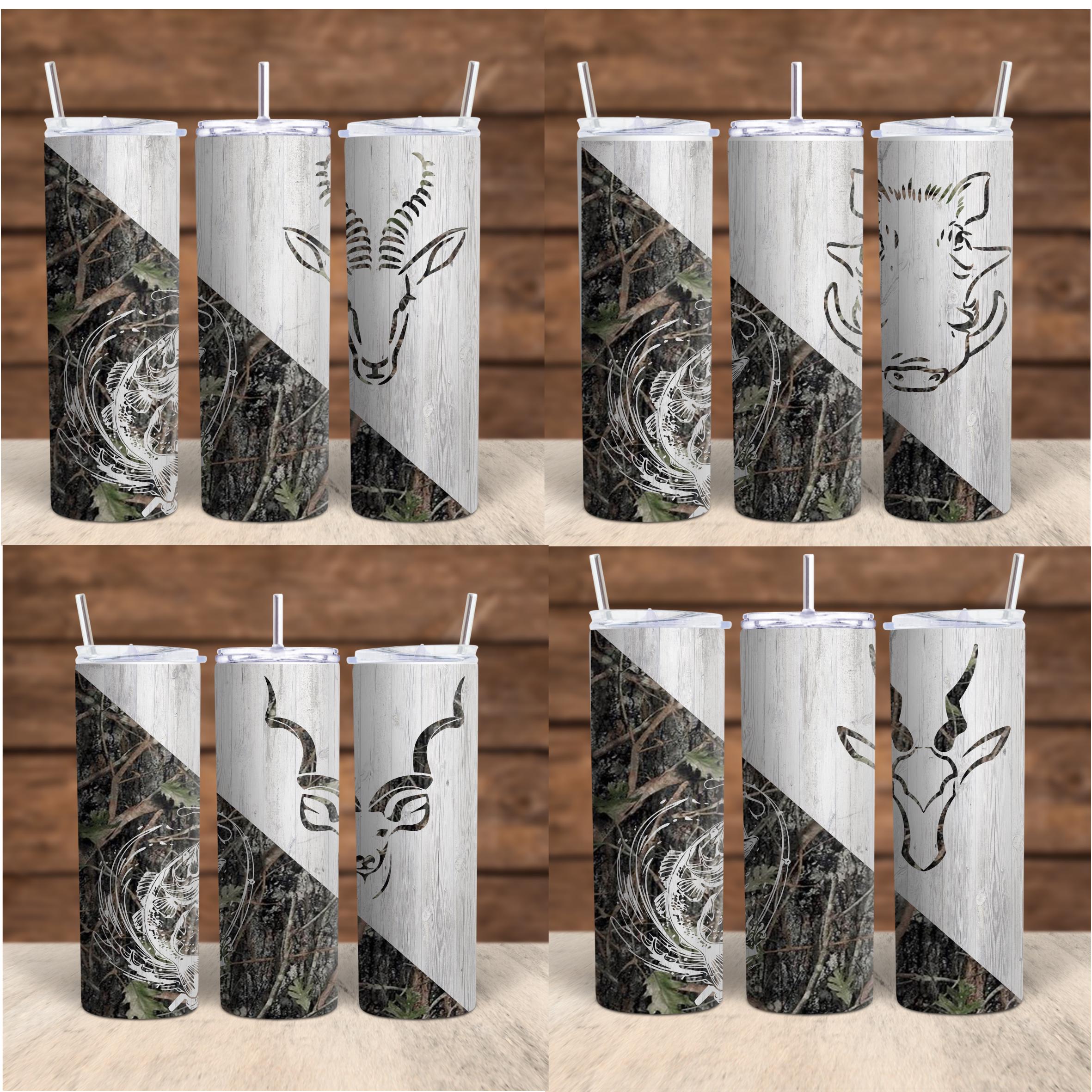 Fishing, /hunting, South Africa, Kudu, Eland, Springbok, Warthog 20oz ...